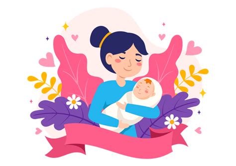 Ilustraciones De Mama Cargando Bebe Gratis En Svg Png  Iconscout
