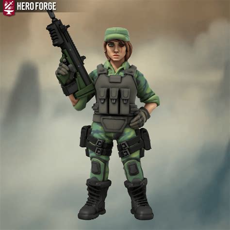 rda sec ops soldier from avatar as well as her avatar r heroforgeminis