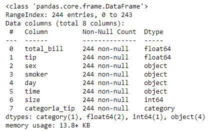 Como criar Categorias no Pandas Variáveis Categóricas