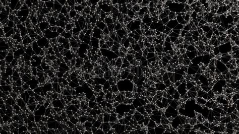 Abstract Polygonal Fractal Structure 3d Render Stock Illustration