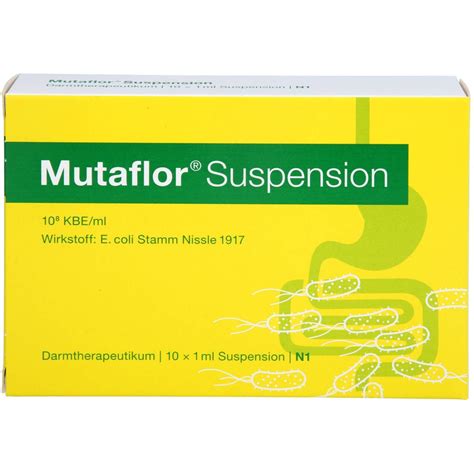 Mutaflor Suspensie 10x1 Ml Eumed
