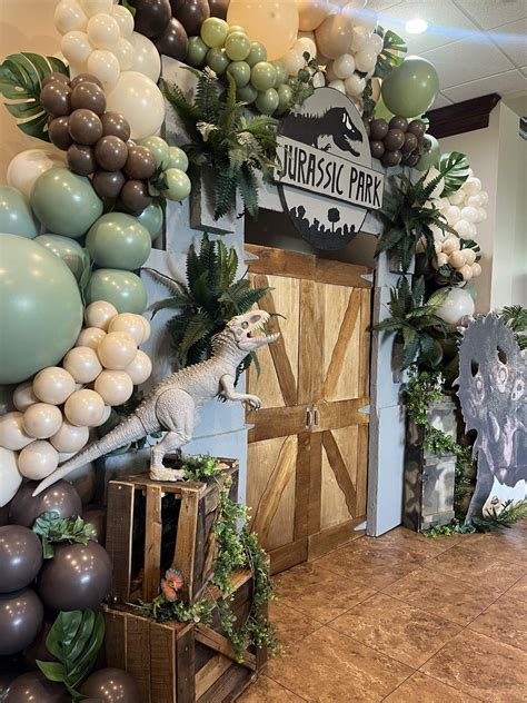 Jurassic Park Birthday Party Ideas Photo 5 Of 40 Jurassic Park