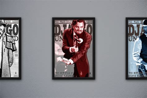 Django Unchained Movie Posters Behance Django Unchained Movie Posters Behance