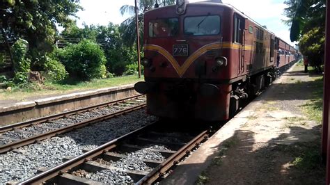 Class M5 Diesel Electric Locomotive Is Hauling Express Train Youtube