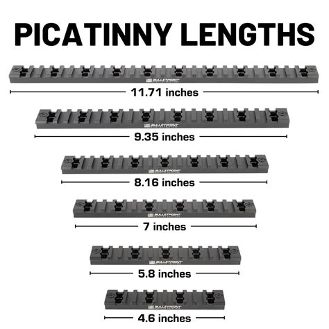 Picatinny Style Rail Attachments And Accessories Bulletpoint Mounting