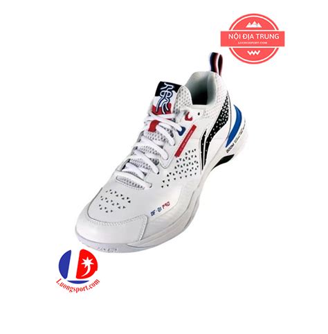 Giày Cầu Lông Lining Df 01 Pro Trắng Nội Địa