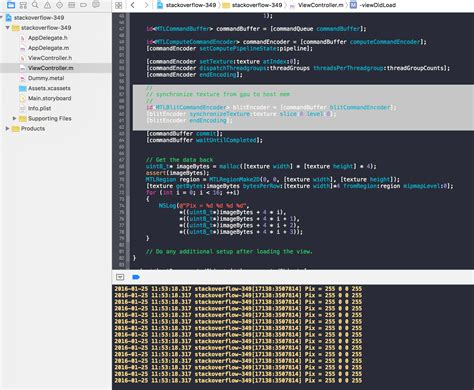 Metal Compute Pipeline Not Working On Macos But Working On Ios Stack