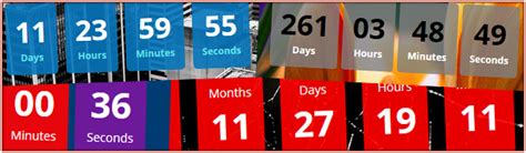 Smart Timer And Counter Jquery Mega Countdown Plugin Codemarket