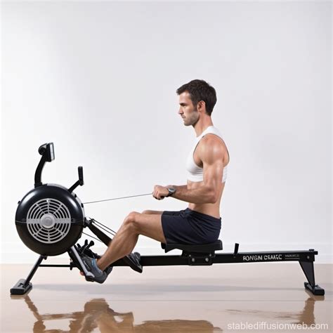 Compact Rowing Machine Design | Stable Diffusion Online