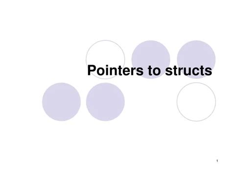 Ppt Pointers To Structs Powerpoint Presentation Free Download Id