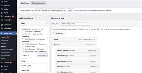 how to use wordpress menus how to setup wordpress menus