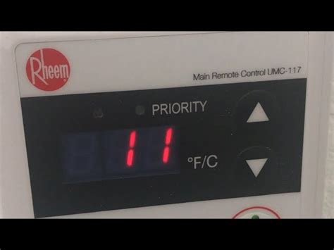 Rheem Water Heater Error Code 11 Quick Fixes And Solutions