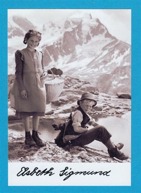 Elsbeth Sigmund Heidi Kinderstar Gebraucht In Egg B Zürich Für Chf 50 Mit Lieferung