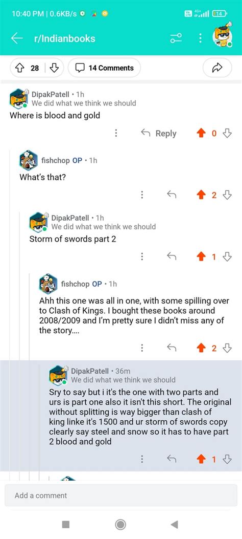 Pov U Missed One Whole Book In The Series And Didnt Realise That R Gameofthrones