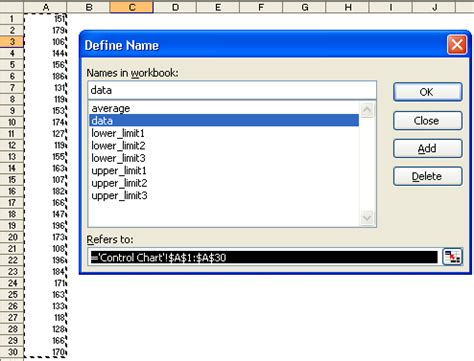How To Create A Six Sigma Control Chart In Excel