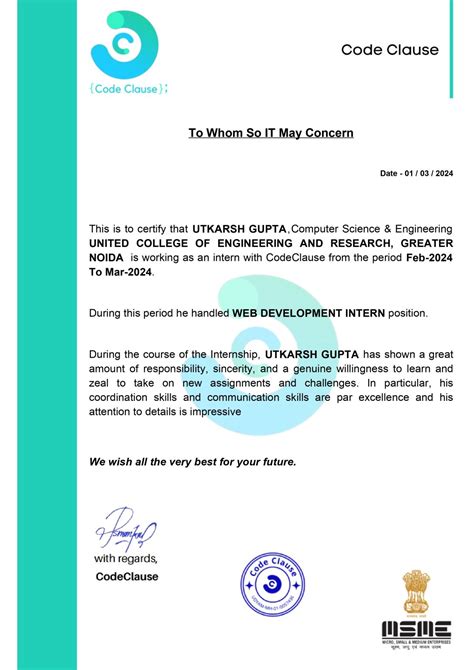 Utkarsh Gupta On Linkedin Excited To Share My Recent Accomplishment 🚀