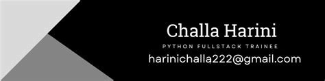 harini challa on linkedin here s the update of learning python