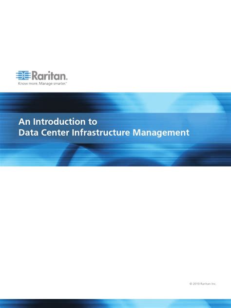 Data Center Infrastructure Management Pdf Data Center Computer Network