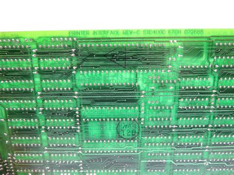 used applied information std4000 printer interface rev c etch 072688