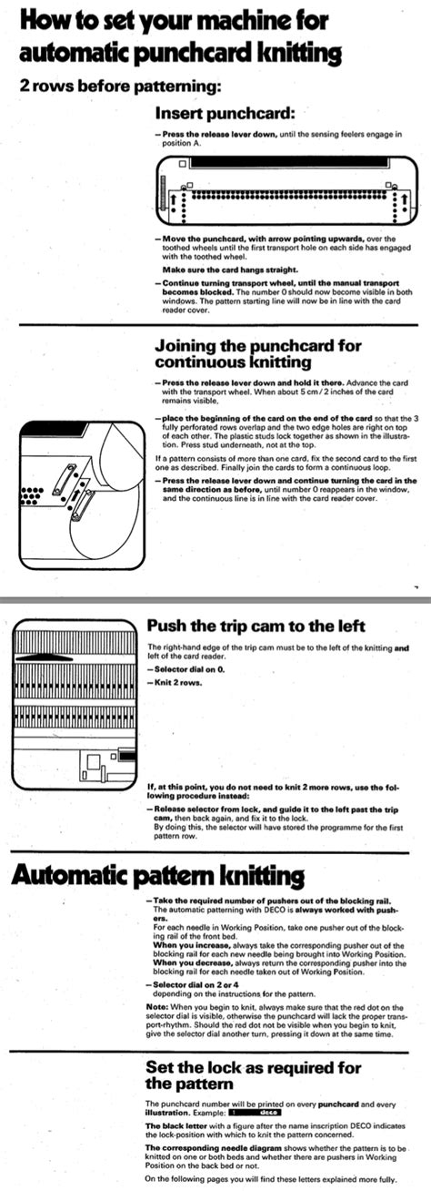 Passap Duomatic And Deco Pattern Musings
