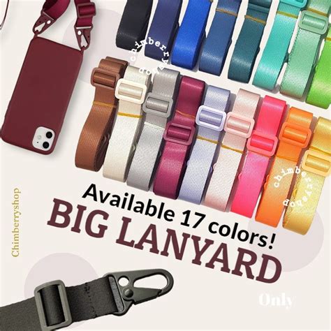 Jual Ready Stock Big Lanyard Tali Case Selempang Sling Strap Casing Only Shopee Indonesia