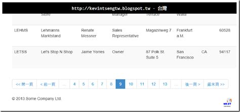 Mrkt 的程式學習筆記 Aspnet Mvc 資料分頁 使用 Pagedlistmvc：分頁列樣式