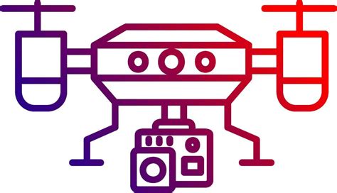 Camera Drone Line Gradient Icon 36979630 Vector Art At Vecteezy