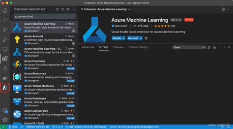 azure上的python机器学习第1部分：使用python、vs code和azure ml创建xgboost模型 vscode使用