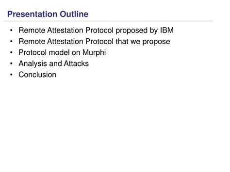 Ppt Analysis Of Remote Attestation Powerpoint Presentation Free