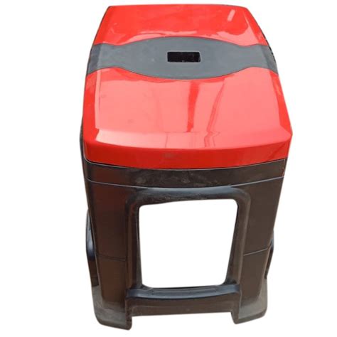 Red And Gray Rectangular Plastic Stool At ₹ 250 In Egra Id 2850082041733