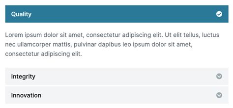 Accordion Toggle The Elementor