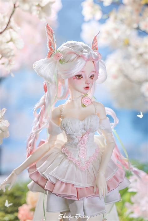 Shugafairy Libra B ตุ๊กตา Bjd 1 4 Fullset เจ้าหญิงดอกไม้กระโปรงสไตล์