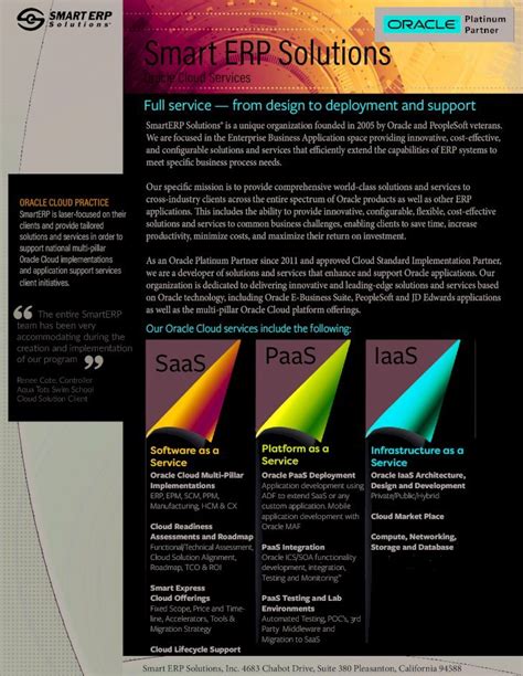 Pdf Oracle Cloud Services Prweb Orac · Oracle Iaas Architecture Design And Development