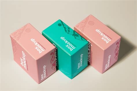 로고 인상 상자 모 프리미엄 Psd 파일