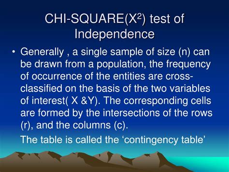 PPT CHI SQUARE X 2 DISTRIBUTION PowerPoint Presentation Free Download ID 6681575