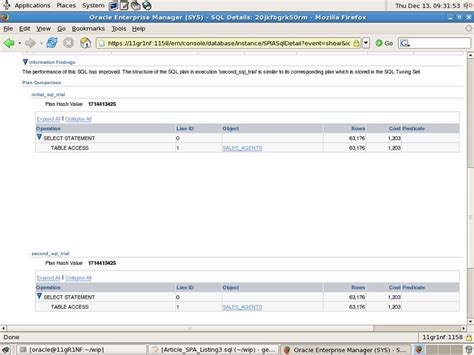 Oracle Database 11g Sql Performance Analyzer Part 3 Database Journal