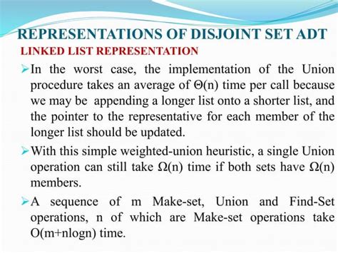 Lecture 6 Disjoint Set Pptx
