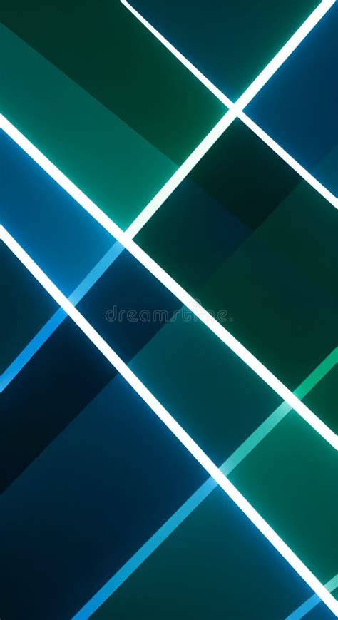 A Modern Abstract Background Featuring Overlapping Translucent Glass Shapes With Soft Glowing