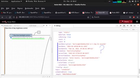 Request Including The Information Of When Things Are Happening