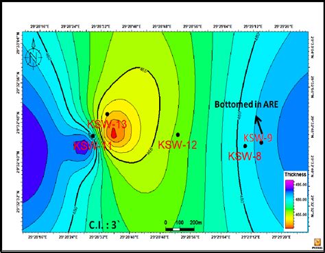 Figure 7 From Seismic Data Interpretation Of The Upper Cretaceous Succession In The Karama Sw