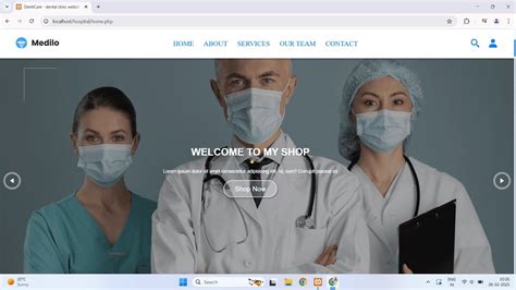 13hospital Management System Website Html Css Js Php And Mysql