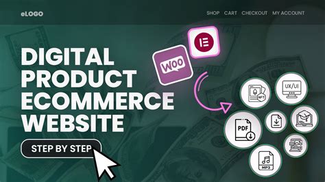 how to make a free digital downloadable products ecommerce website