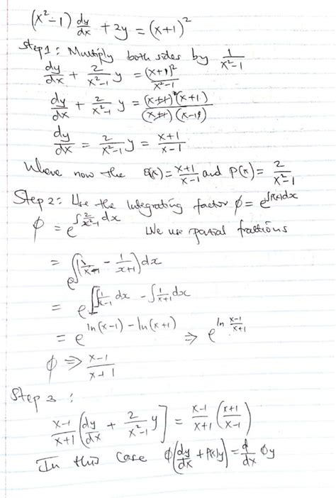 [solved] Find The Solution Of The Following First Order Linear De And Course Hero