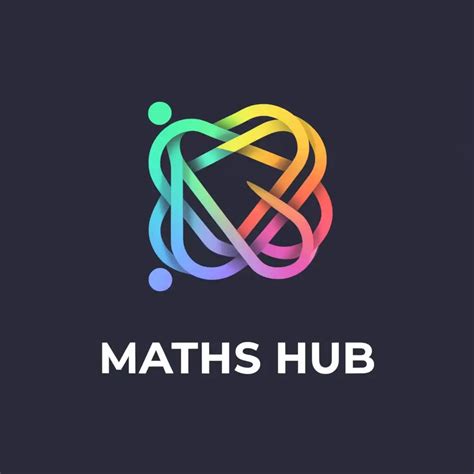 Logo Design For Maths Hub Mathematics Symbol In Clear Background For