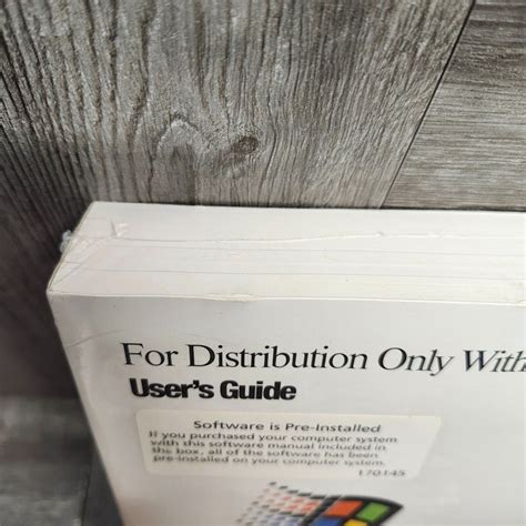 Sealed Microsoft Windows Workgroups MS DOS PC User S Guide Coa Etsy