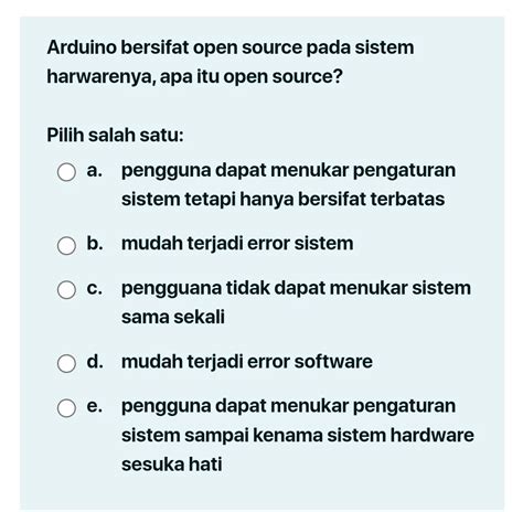 arduino bersifat open source pada sistem harwarenya apa itu open source