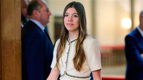 Infanta Sofia In A Short Tweed Dress All The Details