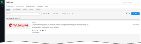 Set Up Iot Security And Xsoar For Tanium Integration