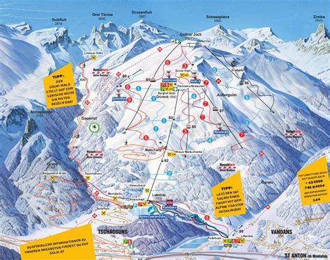 Silvretta Ski Trail Maps