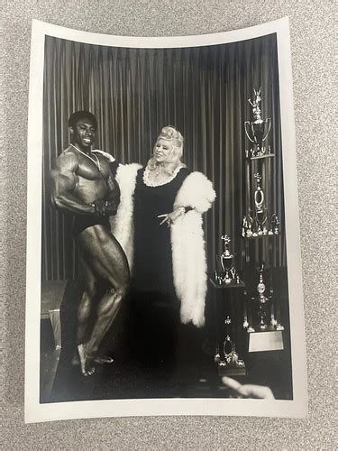 Mae West And Dave Johns Bodybuilding Original Muscle Photo Ebay
